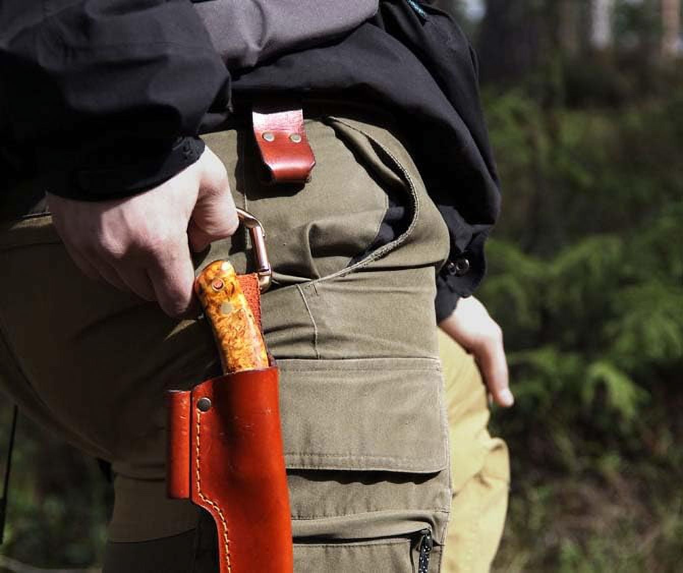 Casstrom No 3 Dangler with Cognac Loop, Chestnut Brown - Walmart.com