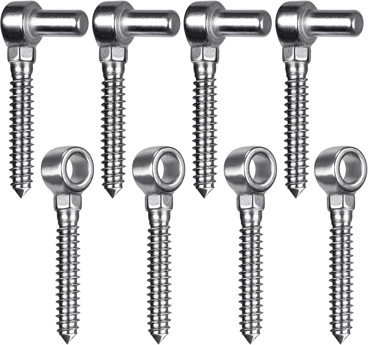 The Cast 304 Stainless Steel Gate Hinges Heavy Duty, 4Pair Heavy Duty ...