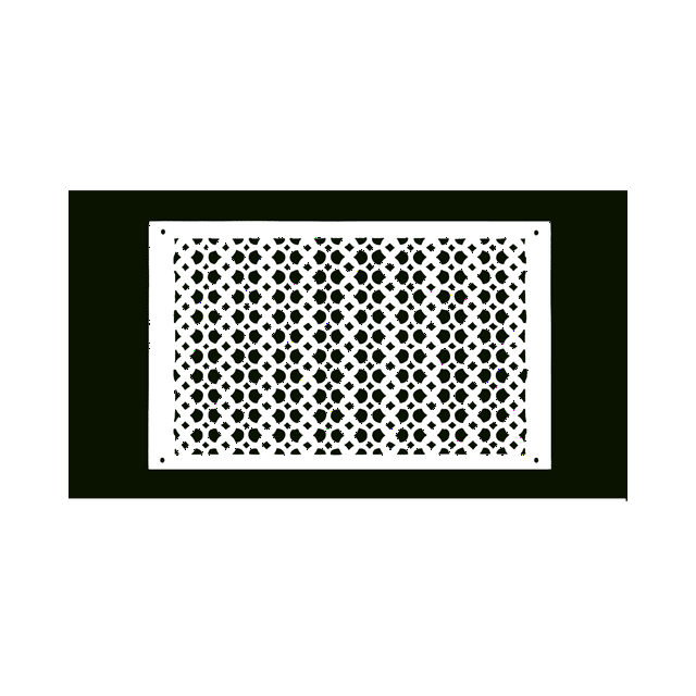 Cast Aluminum Air Return Grill | Size 12" x 24" | Powder Coated Return ...