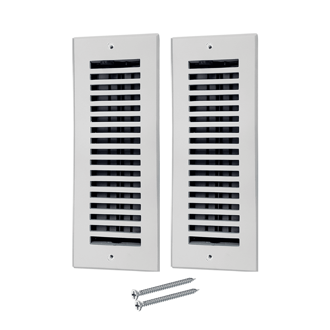 Cast Aluminum Floor Register with Holes and Matching Screws | Modern ...