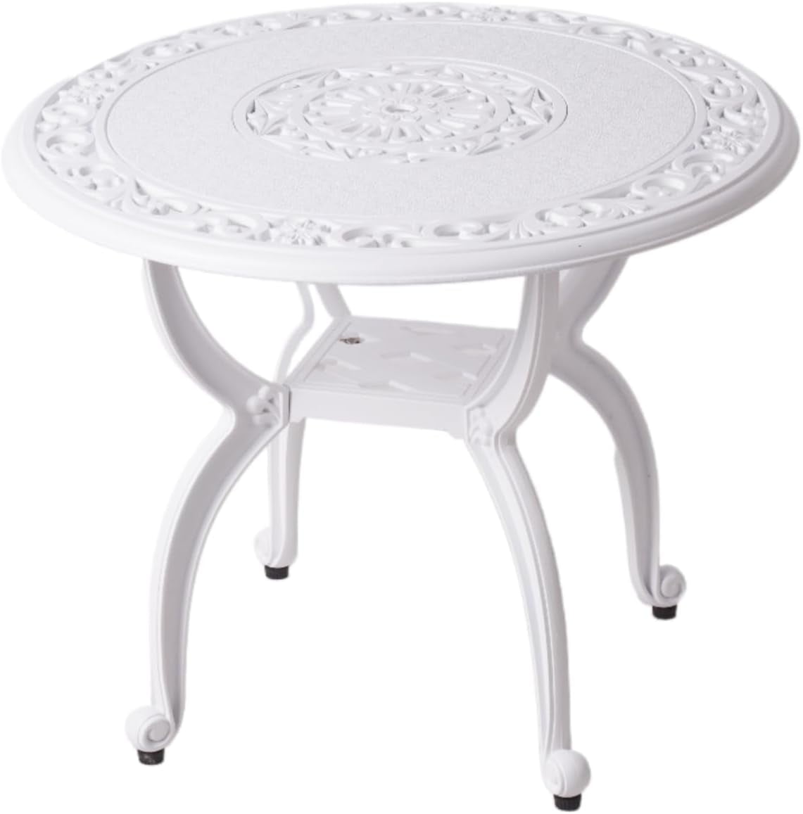 Cast Aluminum Outdoor Side Table,Outdoor Coffee Table,Small Outdoor ...