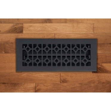 Cast Aluminum Contemporary Vent Covers - Black - Walmart.com