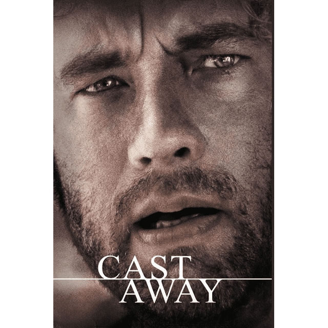 Cast Away 2000 Poster 24x36 - Tom Hanks Epic Survival Tale Desert ...