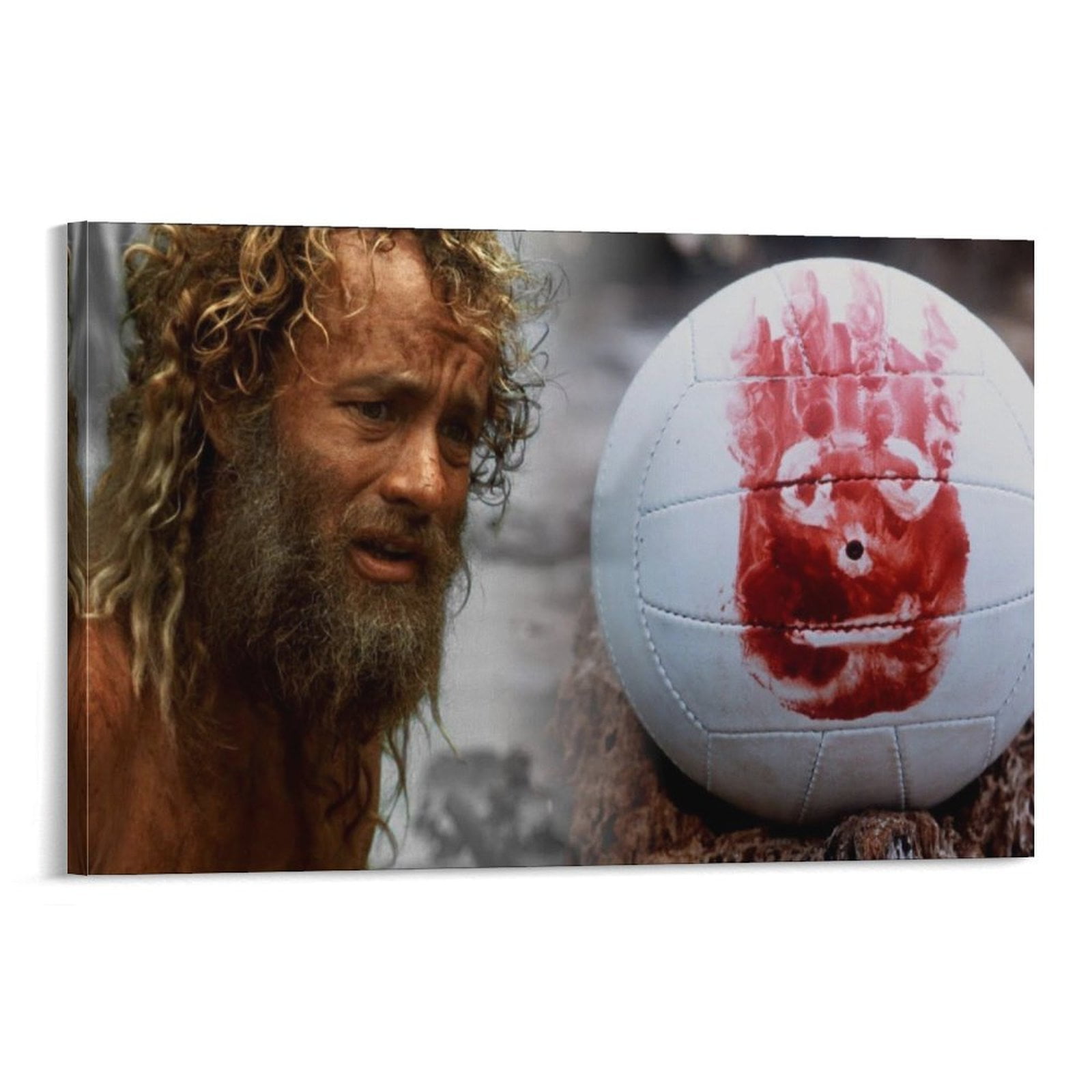 Cast Away Movie Poster (12) Painting On Canvas Wall Art Poster Scroll ...