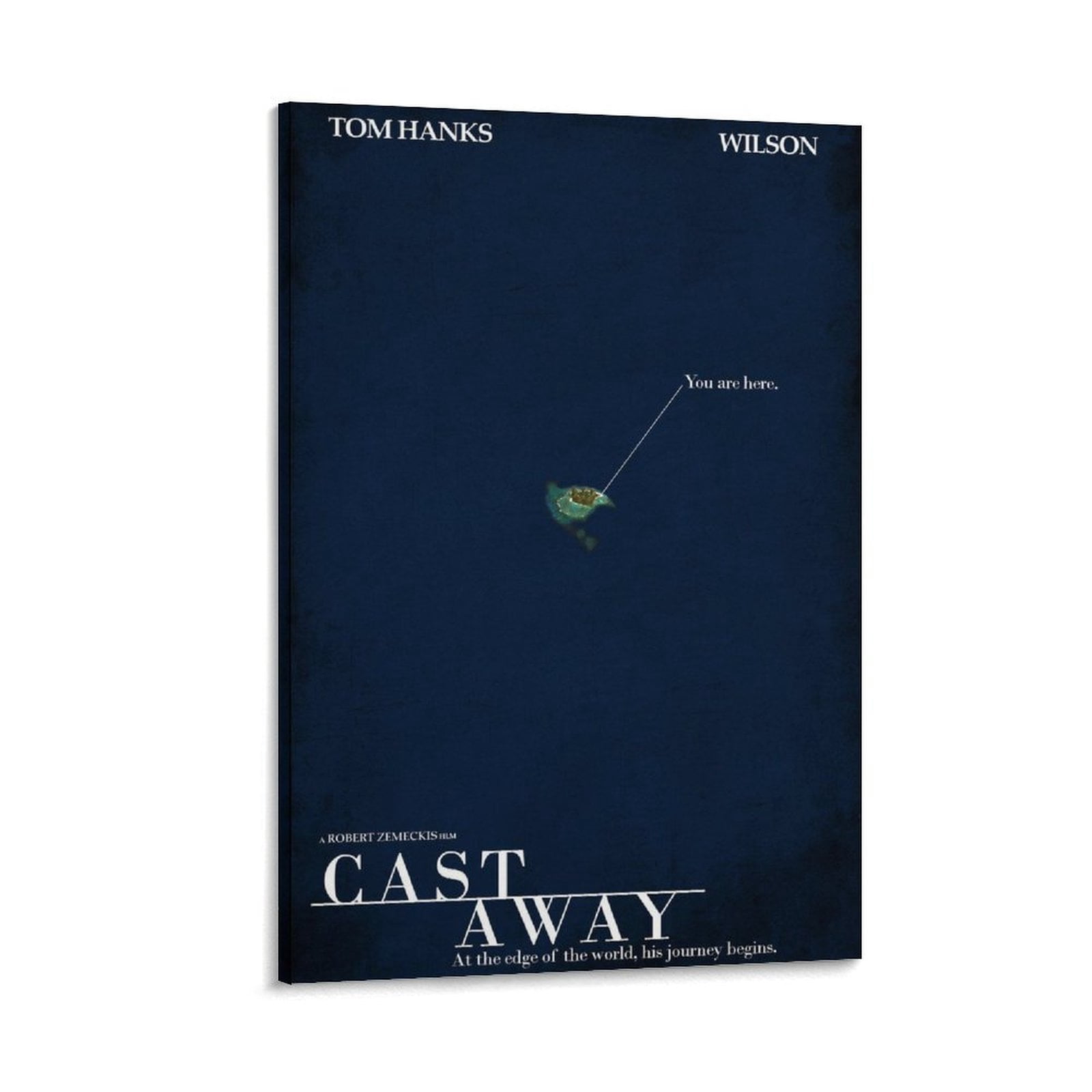 Cast Away Movie Poster (2) Canvas Wall Art Poster Decorative Bedroom ...