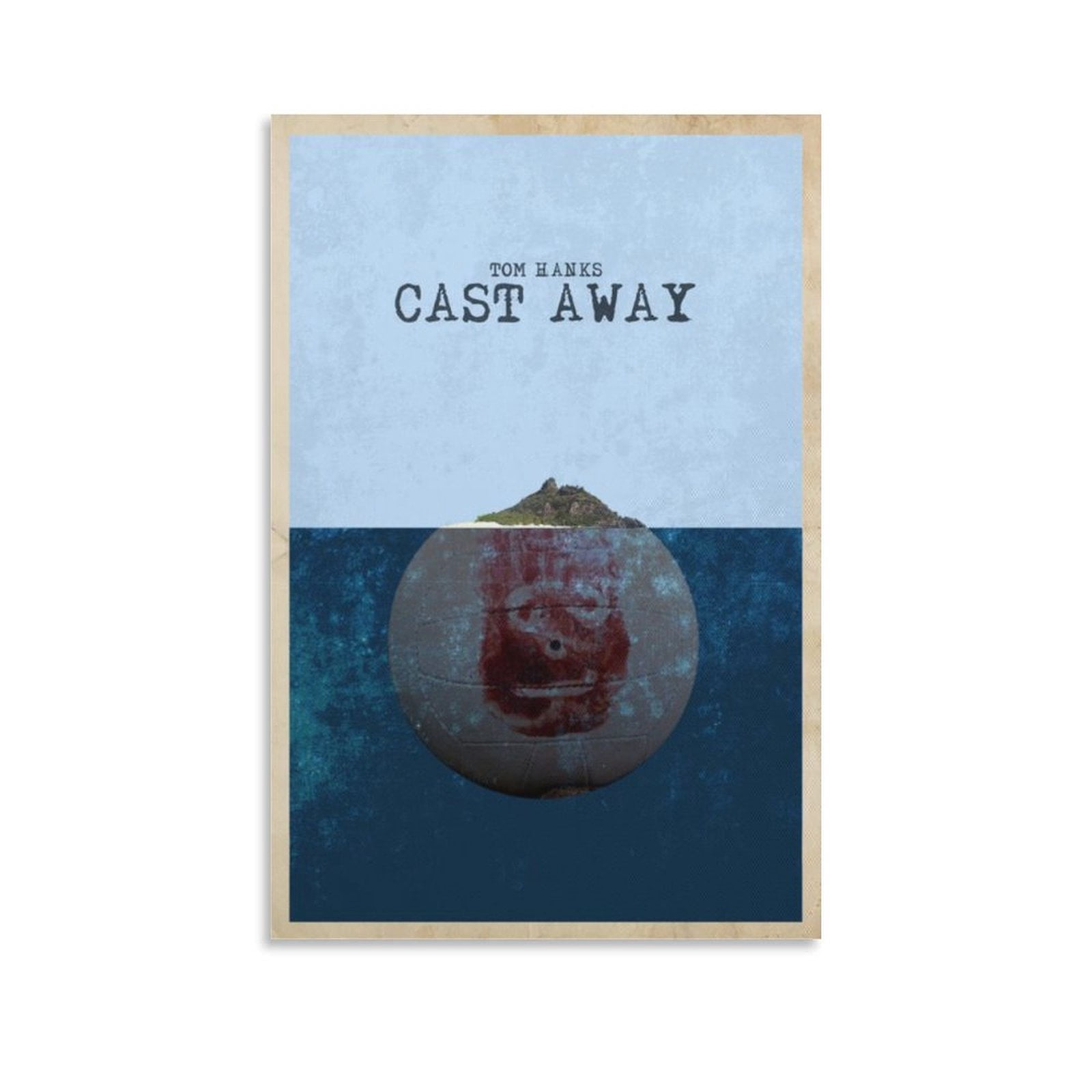 Cast Away Movie Poster (7) Artworks Picture Print Poster Wall Art ...
