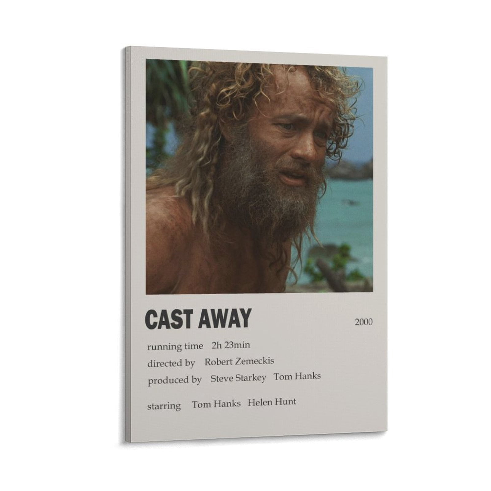 Cast Away Movie Poster (8) Canvas Wall Art Poster Decorative Bedroom ...