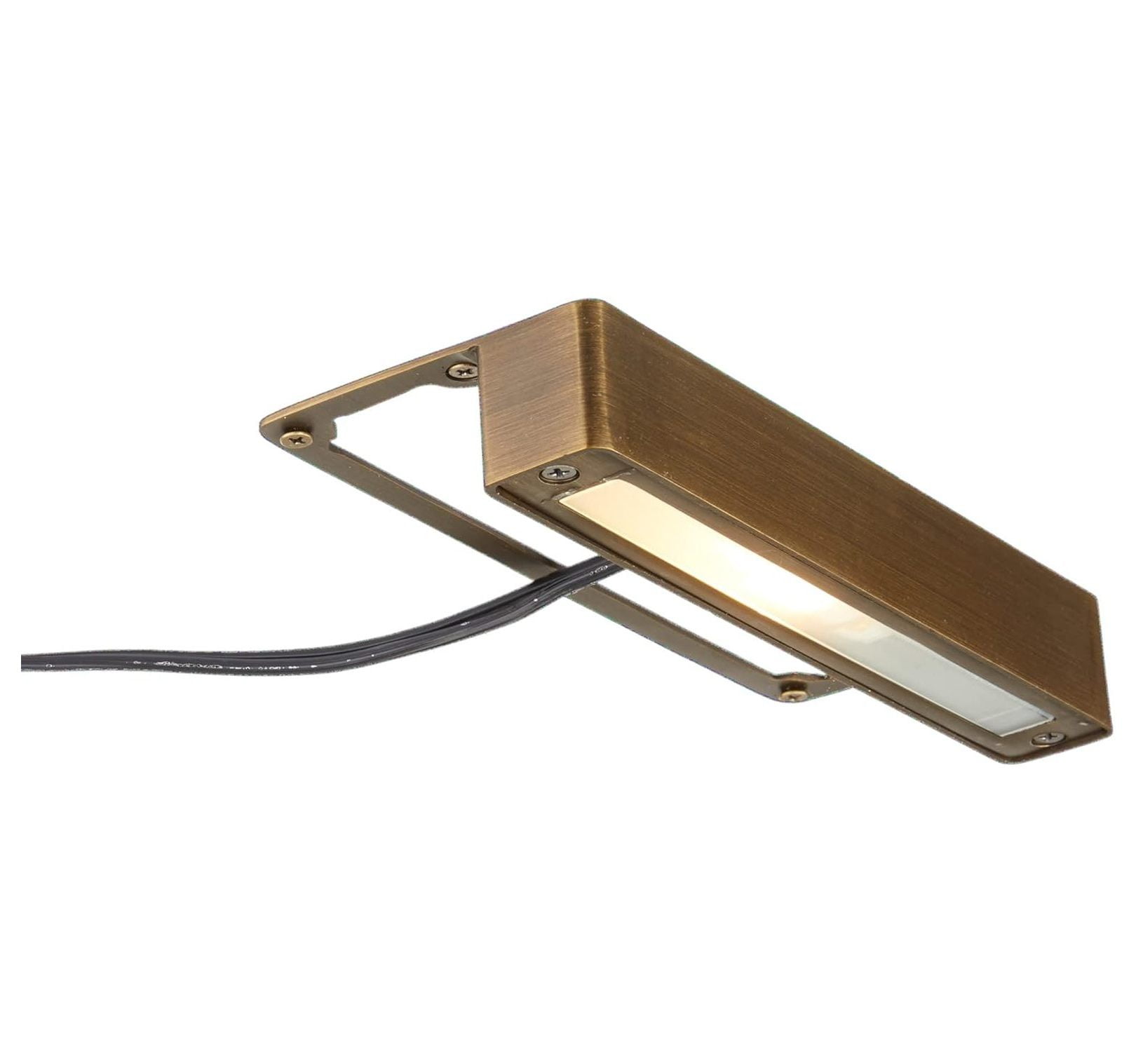 Cast Brass 12V Undercover Hardscape Light (Bronze) with 3W 2700K Warm ...
