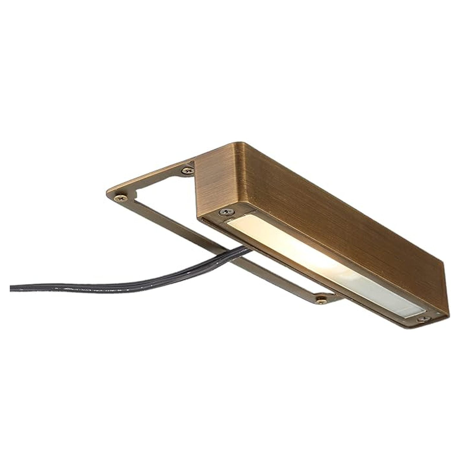 Cast Brass 12V Undercover Hardscape Light (Bronze) with 3W 2700K Warm ...