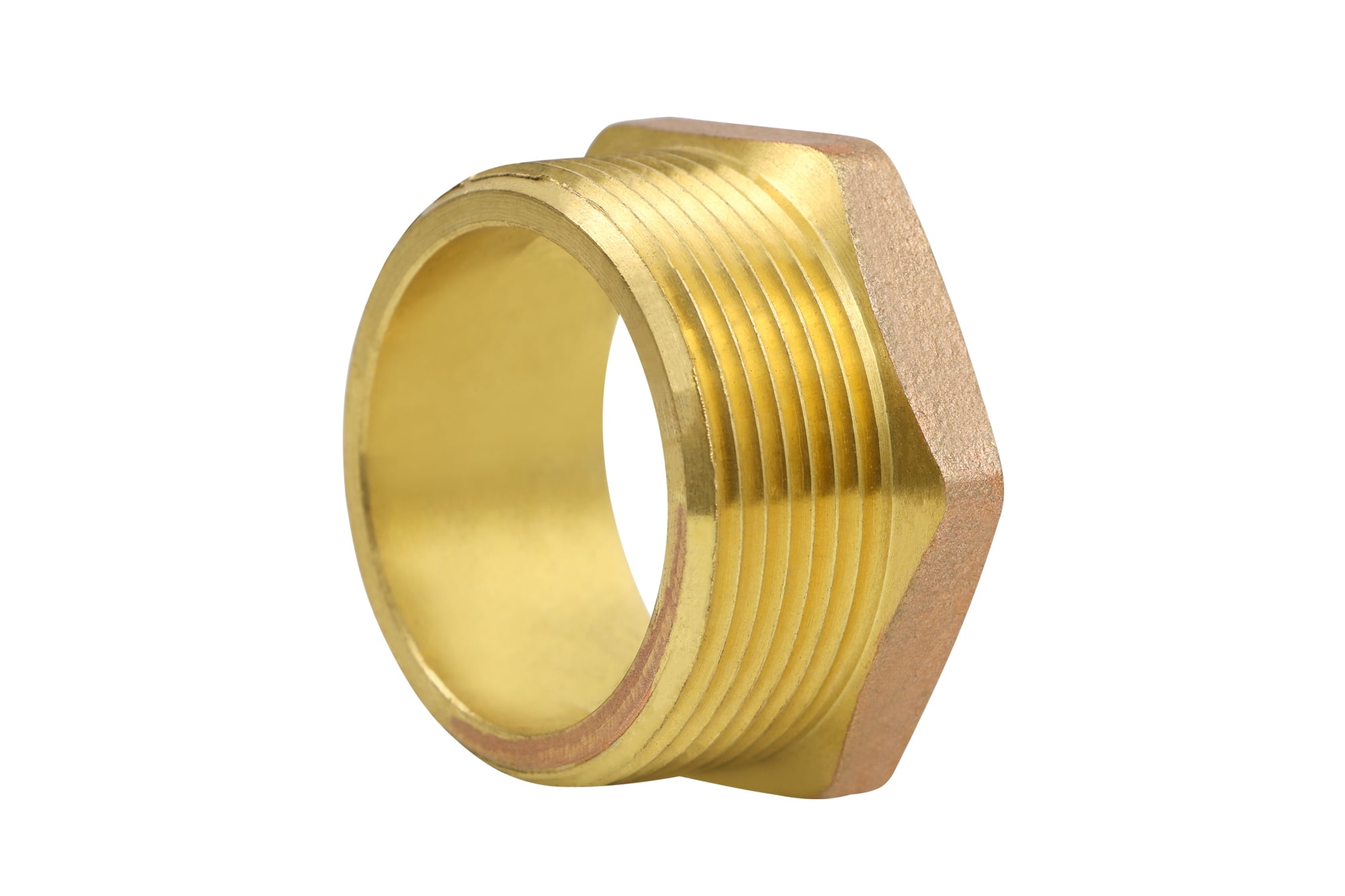 Cast Brass DWV Hex Trap Bushing 1-1/2" C x M for Drain, Waste and Vent ...