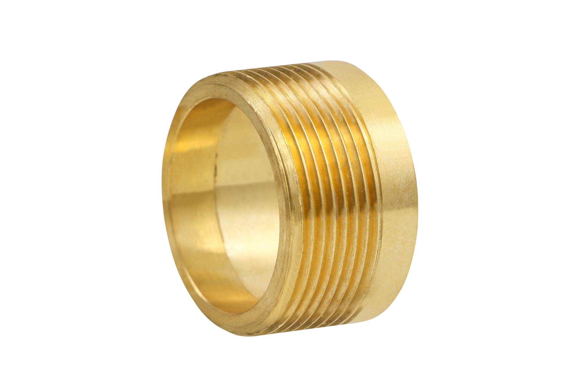 Cast Brass DWV Round Trap Bushing 2" C x M for Drain, Waste and Vent ...