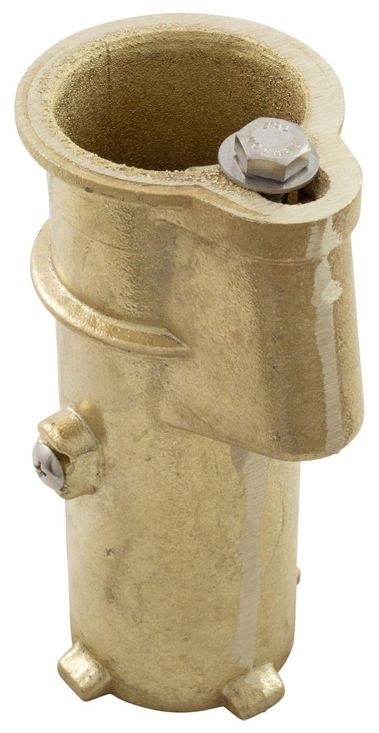 Cast Bronze Stanchion Anchor - 6" Depth, 1.9" Tubing - Pool Toy ...