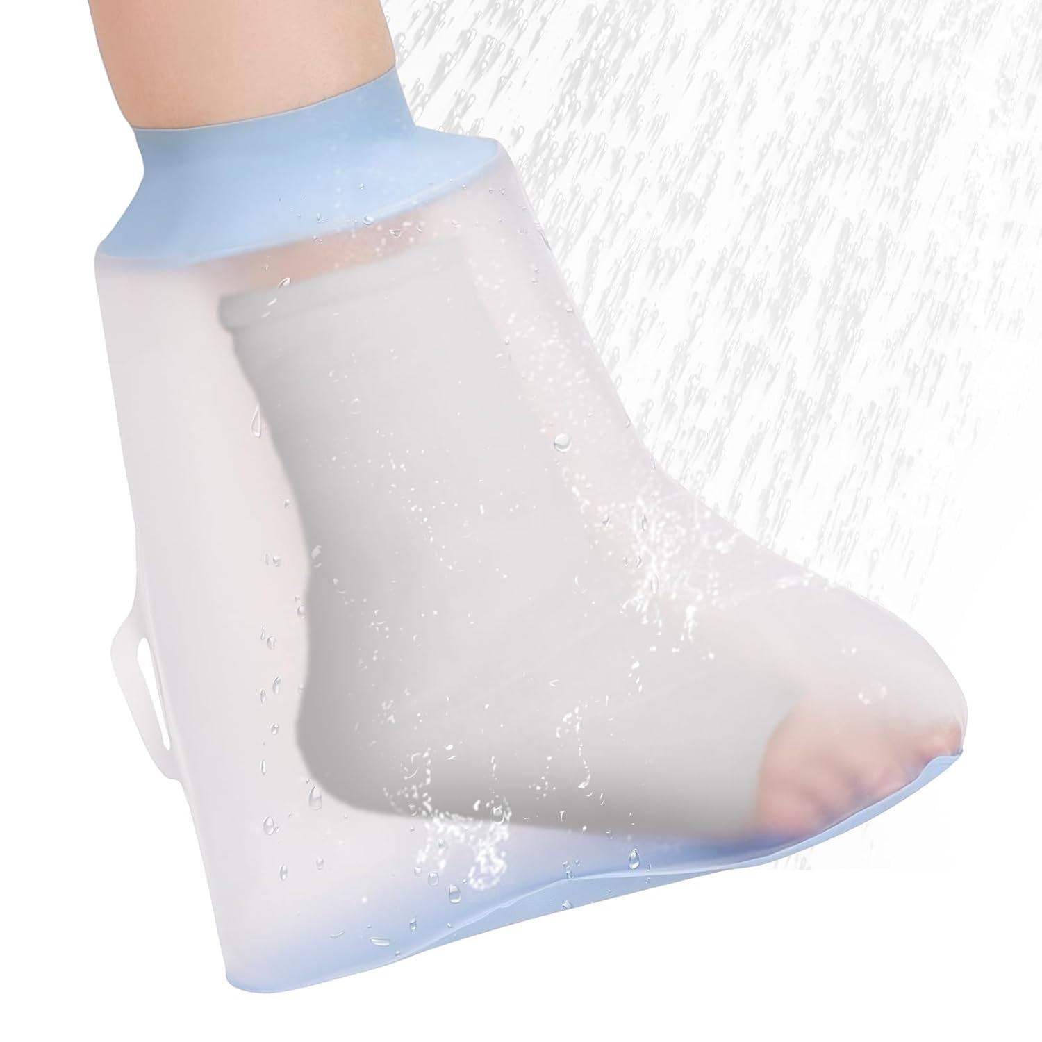 HOMEMAXS Shower Foot Protector with Elastic Opening for Cast Cover Bath ...