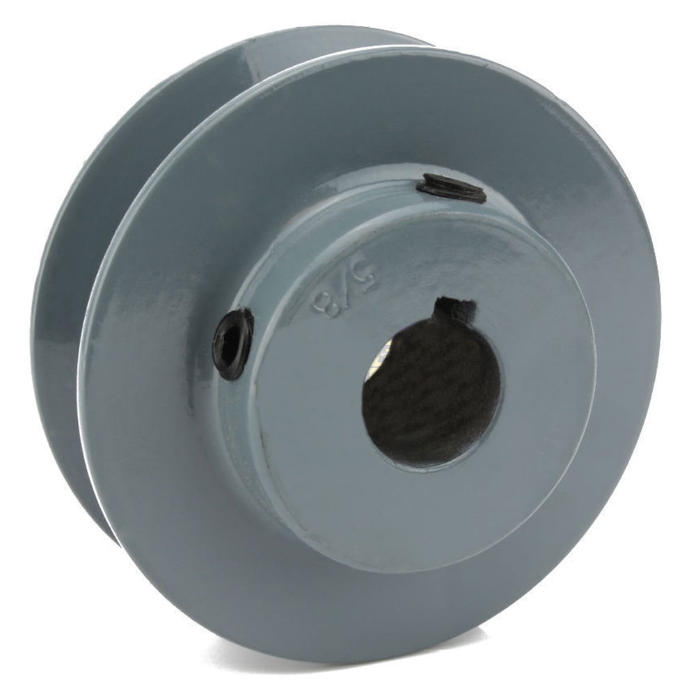 Cast Iron 2.75 " Single Groove V Style Section A Belt 4L 5/8 " Shaft ...