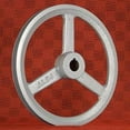 Cast Iron 2" Single Groove Pulley Belt A Section 4L V Style for 3/4 ...