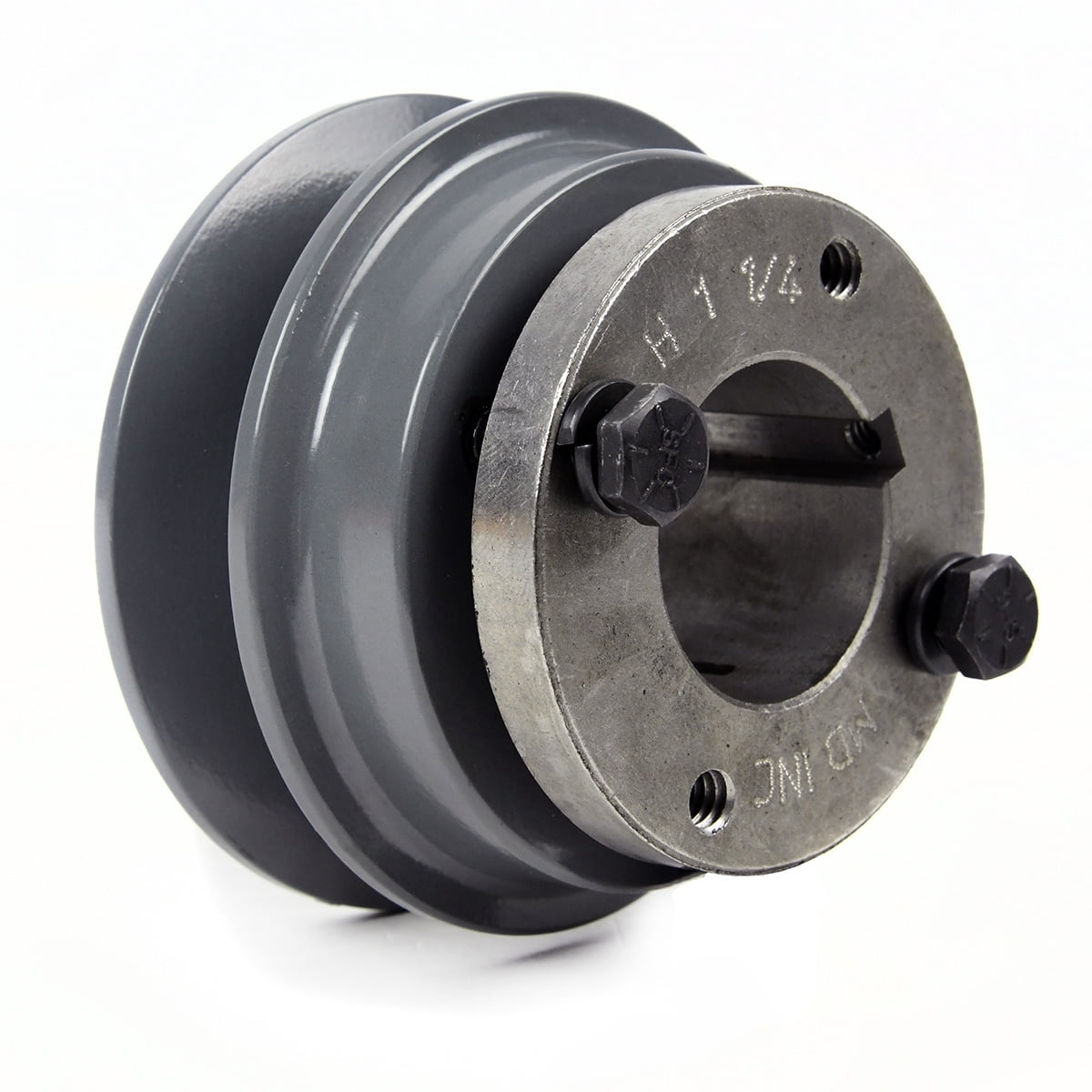 Masterdrive Cast Iron 6.25" Dual Groove Pulley Belt B
