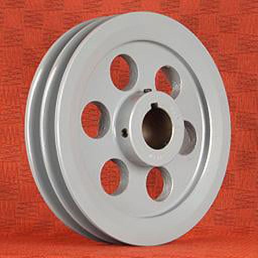 Cast Iron 3 " Dual Groove V Style Belt B Section 5L Pulley with 7/8 ...