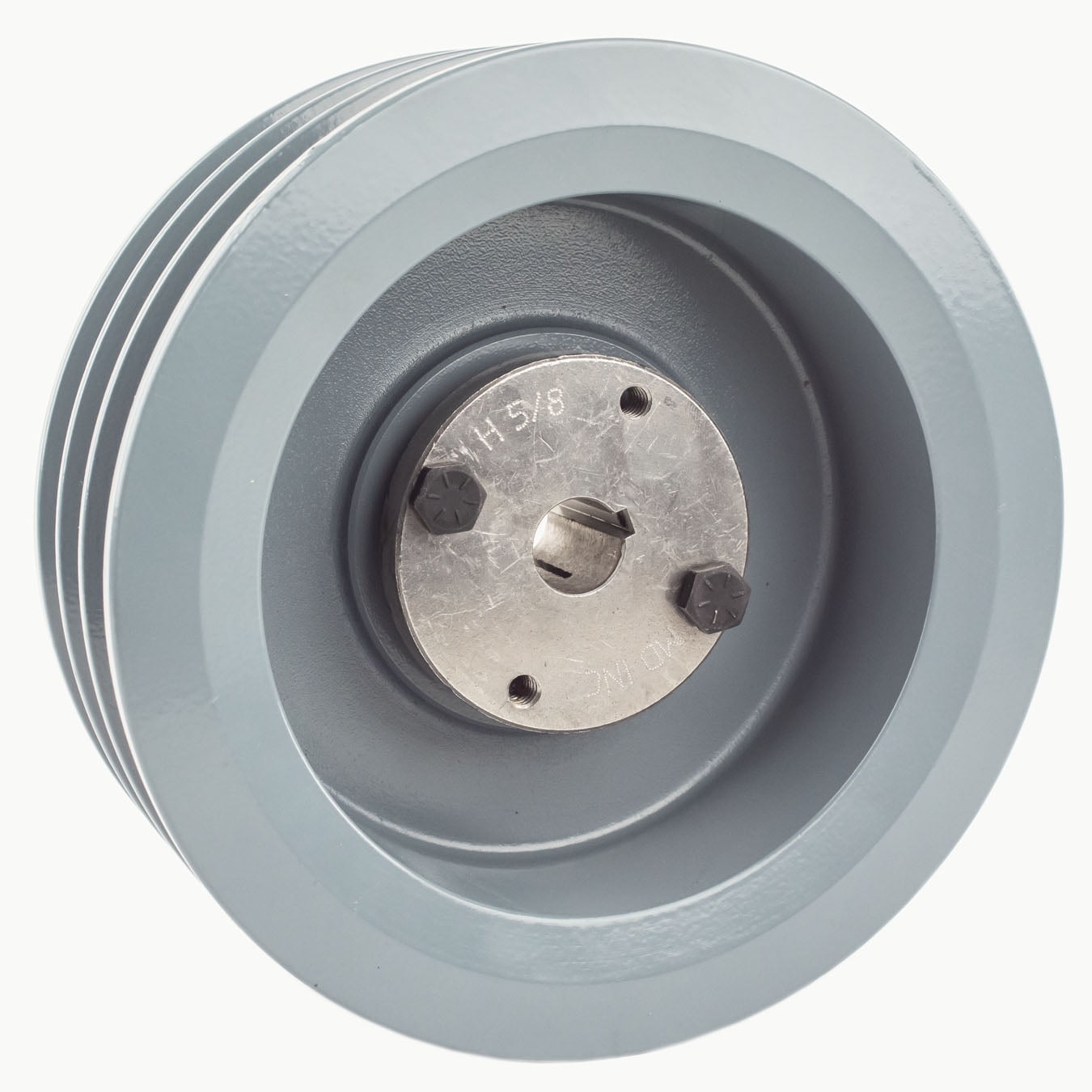 Masterdrive Cast Iron 6.5" Triple Groove Pulley 3 Belt B Section 5L ...