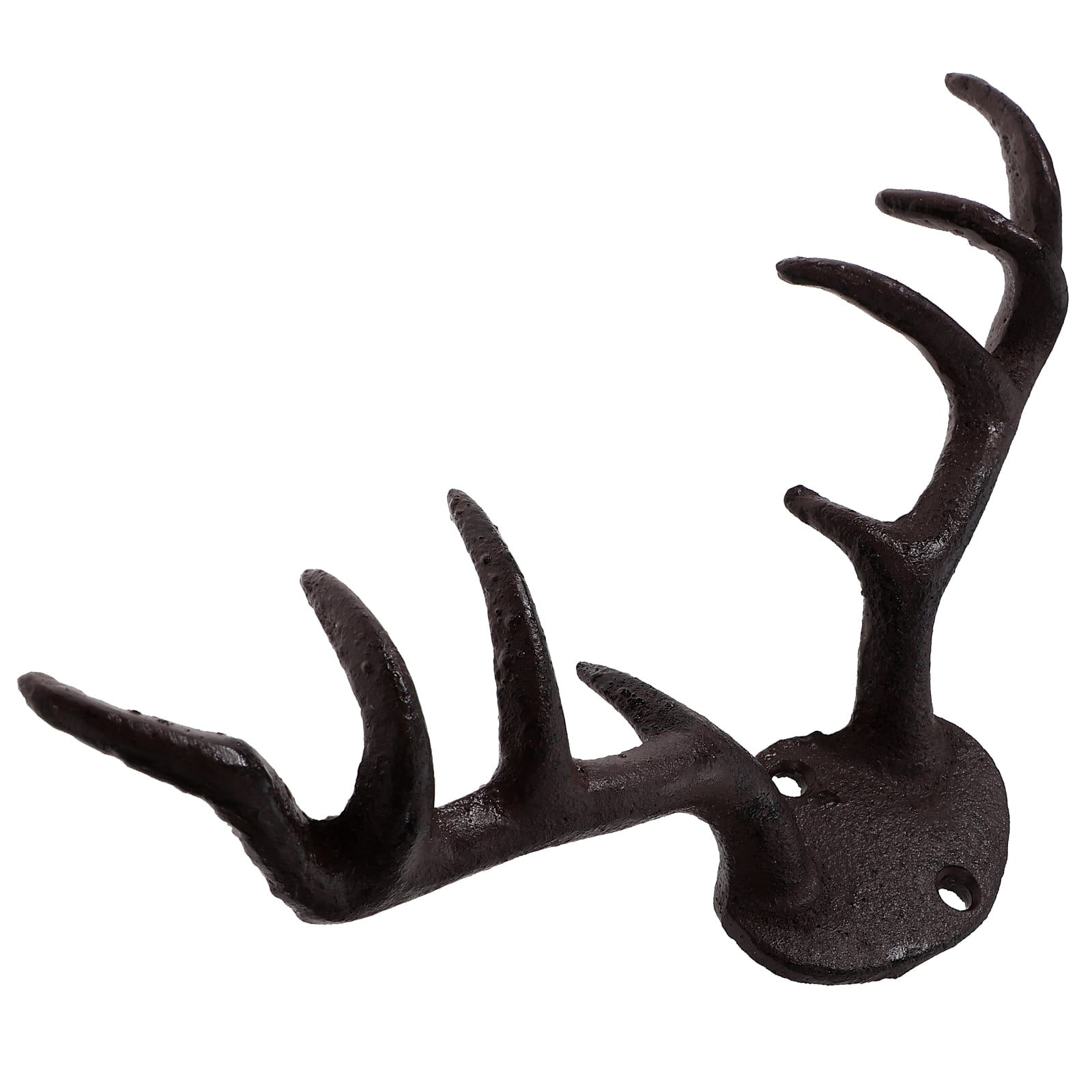 Cast Iron Antler Hook Vintage Decor Key Hanger Wall Hooks Decorative ...