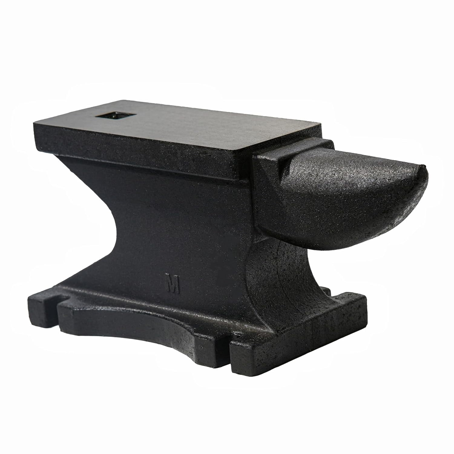 Cast Iron Anvil, 100 Lbs/45kg Single Horn Anvil Blacksmith,High ...