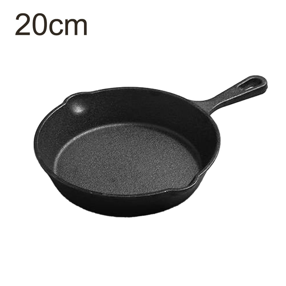 Cast Iron BBQ Grill Pan Multifunctional Cooking Pot for Stewing Baking ...