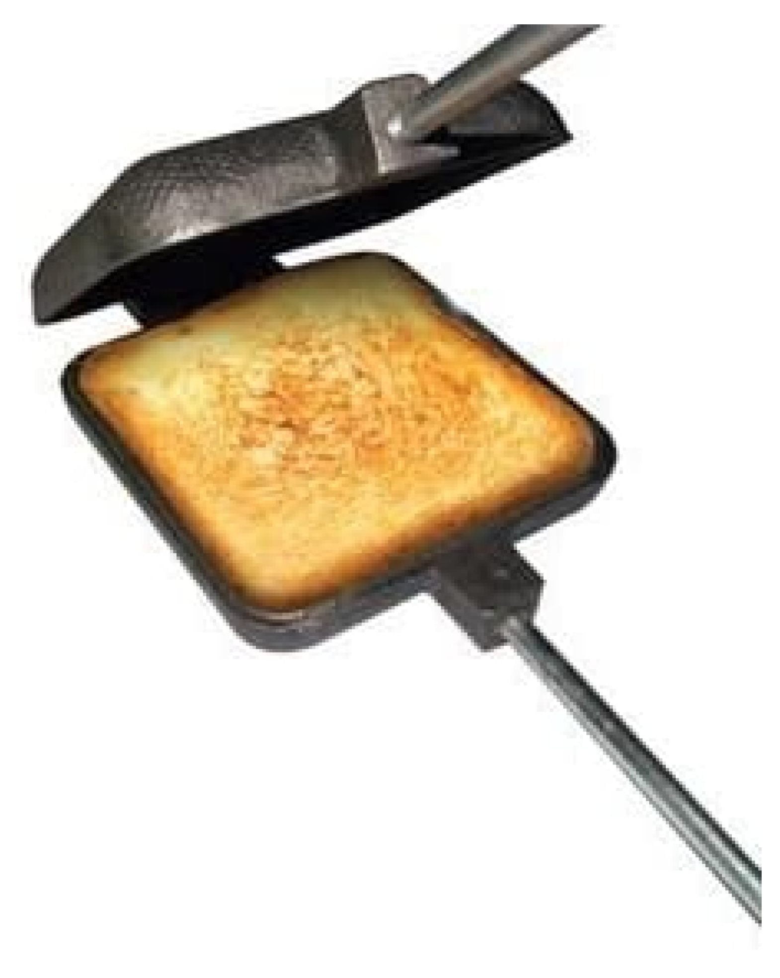 Cast Iron Camp Grill Cooker Pie Maker Camp Fire Cooker 22" Long Handle ...