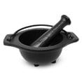 Cast Iron Cauldron Mortar and Pestle Set (MP3-Cauldron Mortar & Pestle ...