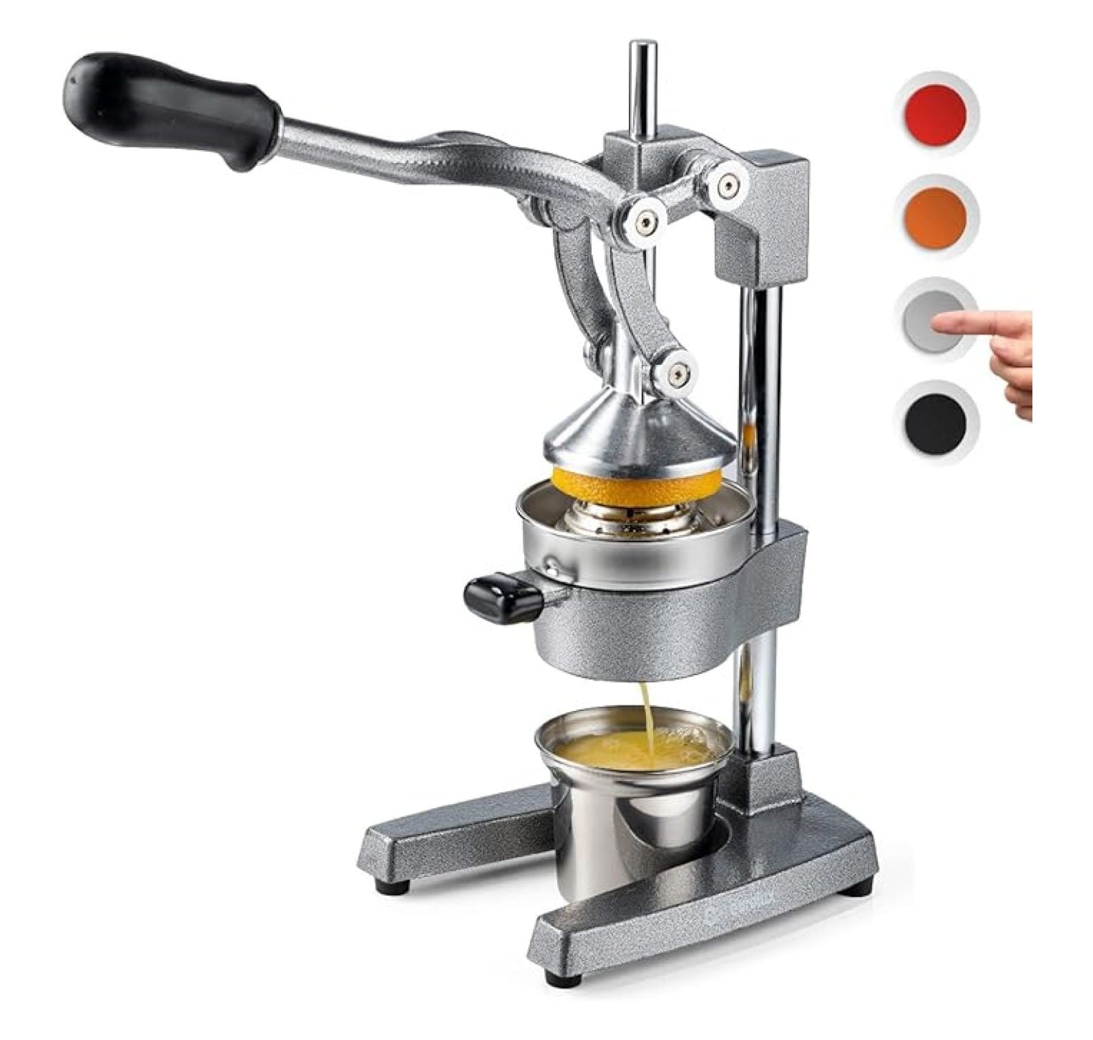 Cast Iron Citrus Juicer | Extra-Large Grade Manual Hand Press | Heavy ...