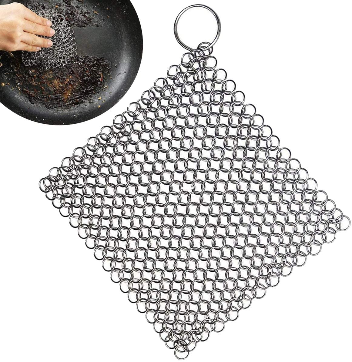 Cast Iron Cleaner, Stainless Steel Ring Cleaner, Pot Cleaner, Floor ...