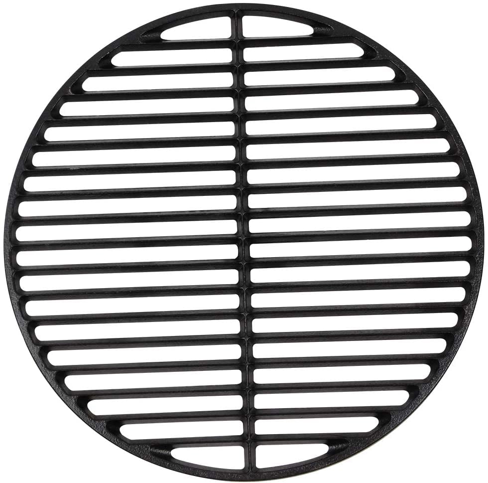 Cast Iron Cooking Grids Grates for Medium Big Green Egg Charcoal Grill ...