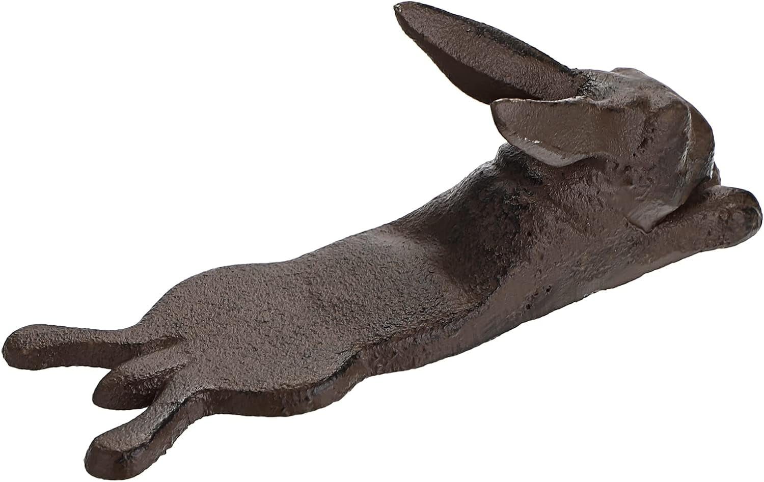 Cast Iron Cute Rabbit Door Stop - Heavy Duty Floor Door Stopper Avoid ...