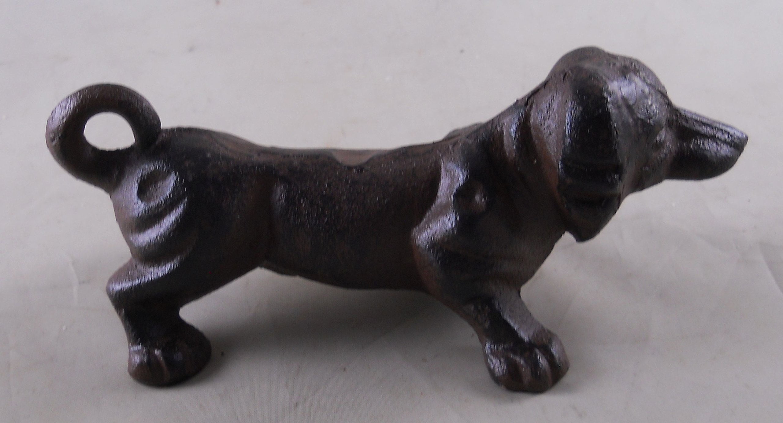 Cast Iron Dachshund Dog Doorstop - Walmart.com