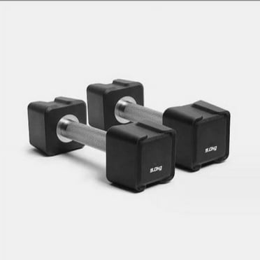 Free Shipping! CanDo Vinyl Coated Dumbbells Pair Brown 20 lb 2pc ...