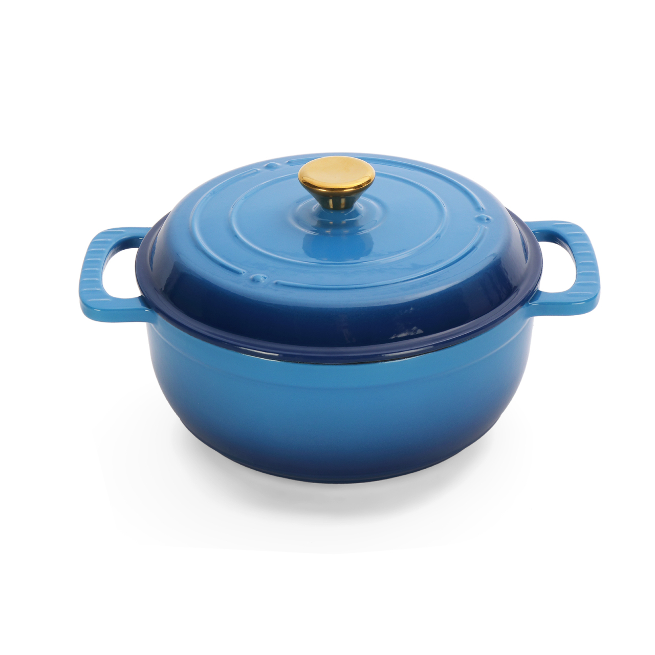 Cast Iron Dutch Oven, 5QT Cooking Pot with Lid & Gloves, Heavy-Duty ...