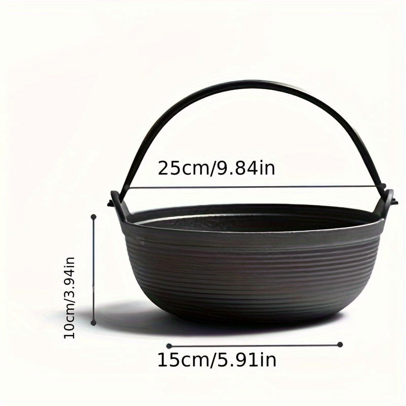 Cast Iron Dutch Oven with Lid – Heavy Duty Camping Cookware for Outdoor ...