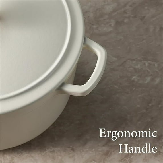 Cast Iron Dutch Oven Pot with Lid, Enameled Dutch Oven for Sourdough ...