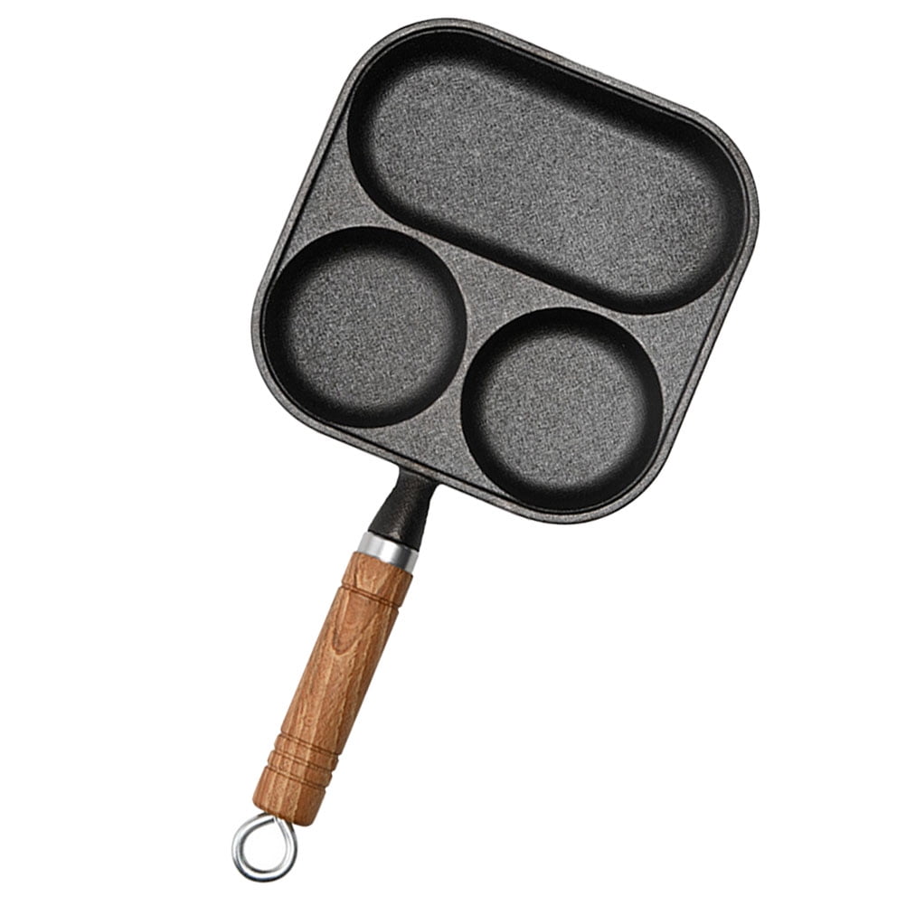 Cast Iron Egg Multi Section Egg Pan Omelette Pan Egg Burger Pan 35 ...