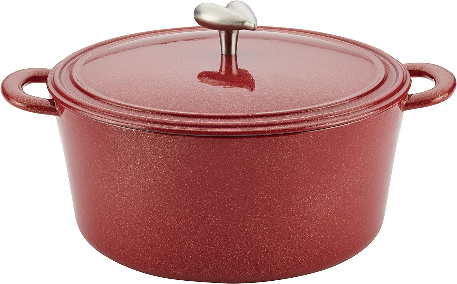 Cast Iron Enamel Casserole Dish/ Casserole Pan / Dutch Oven with Lid ...