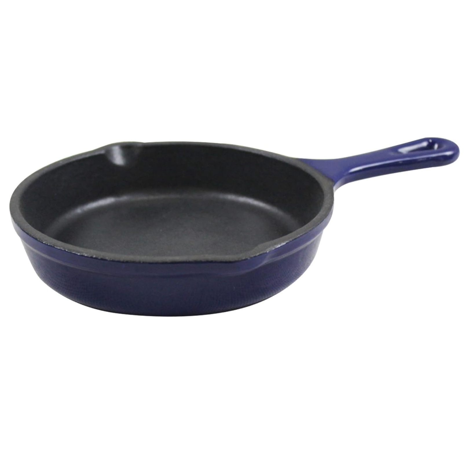 Cast Iron Enameled Cookware (Skillet 8", Blue) - Walmart.com