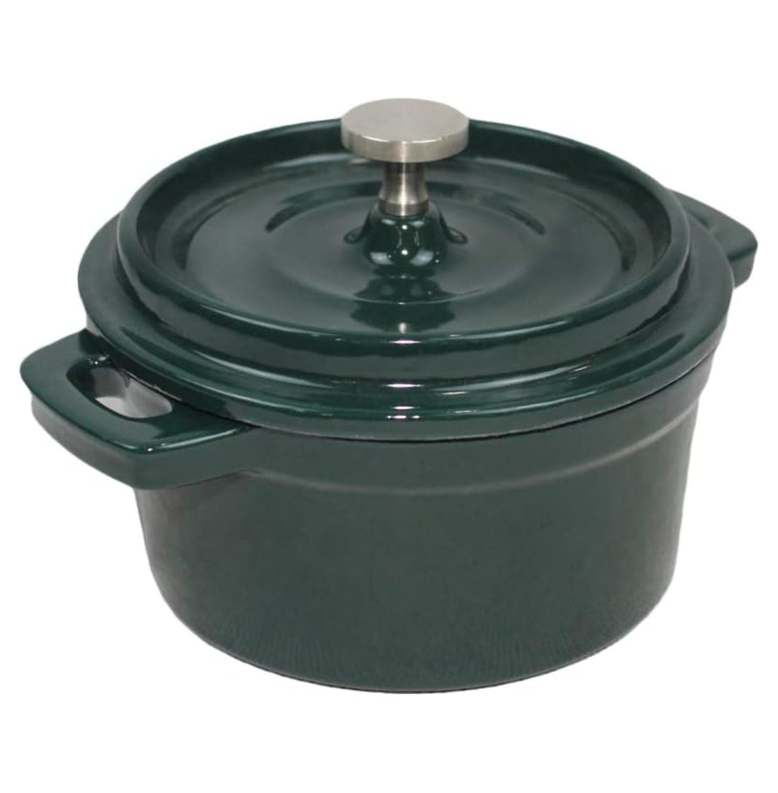 Cast Iron Enameled Pot Mini 0.25 Qt., Bistro Green - Walmart.com