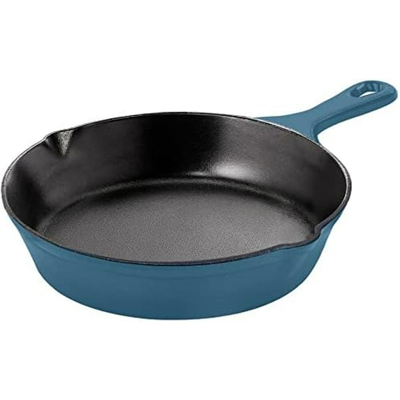 Cast Iron Frying Pan 6.5 Inch, Cast Iron Chefs Pan, Pre Seasoned ...