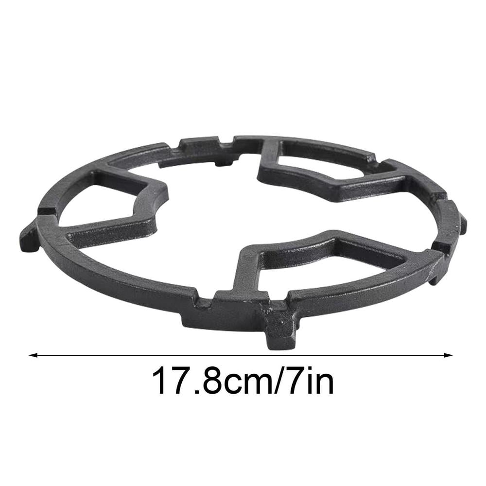 Cast Iron Gas Rings Reducer Trivets Black Durable Multifunction Gas Hob ...