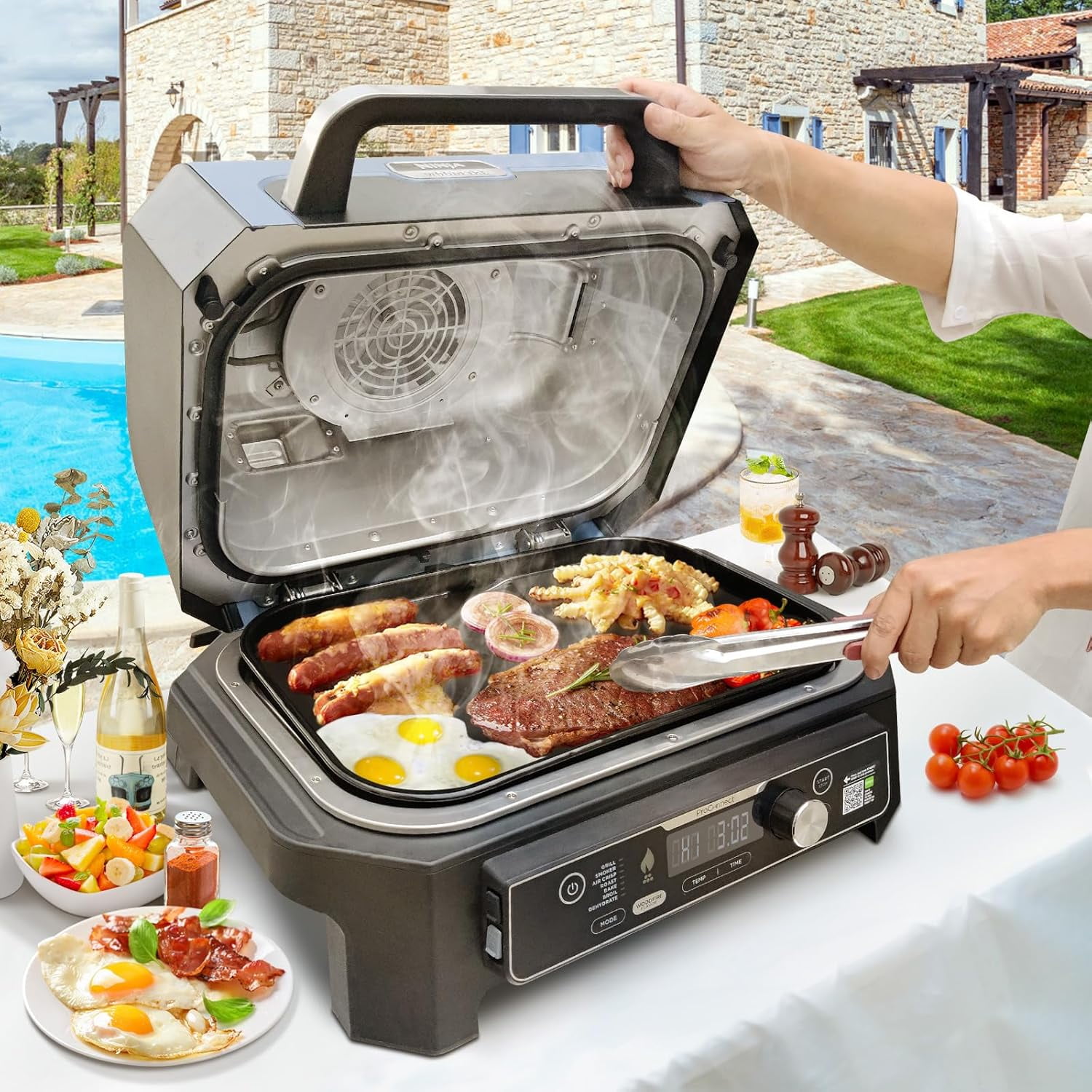 Cast Iron Griddle Plate for Woodfire Pro XL, OG800 and OG900 Series ...