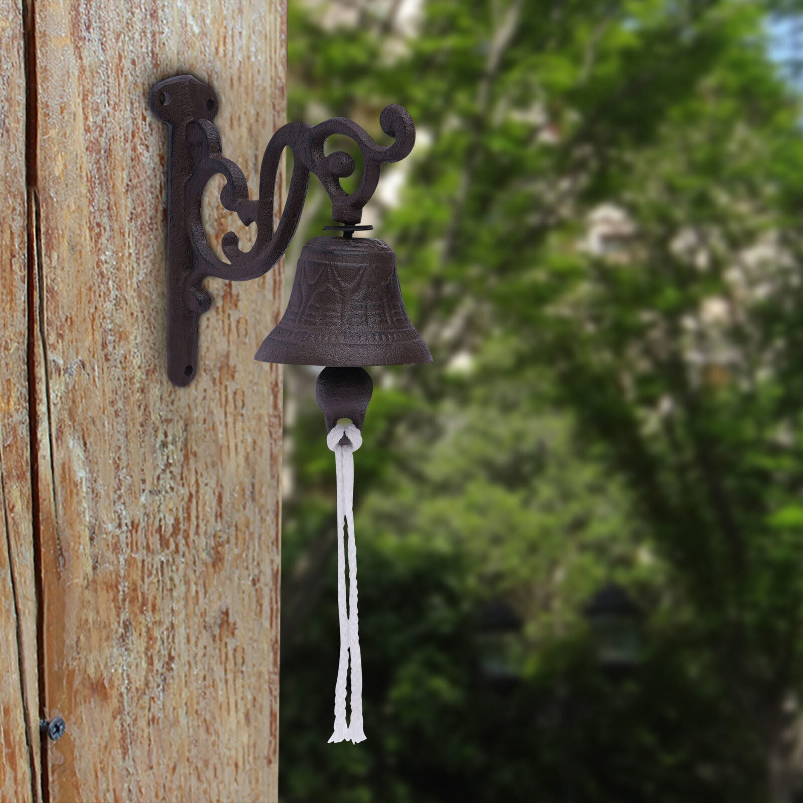 Cast Iron Hanging Ship's Bell - Rustic Black Captain's Bell - Vintage ...