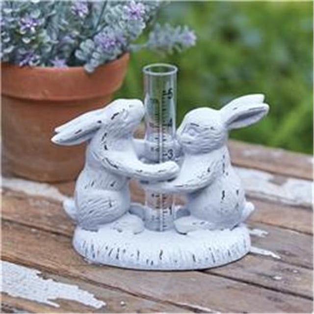 CTW Home 420245 Hugging Bunnies Tabletop Rain Gauge - Walmart.com