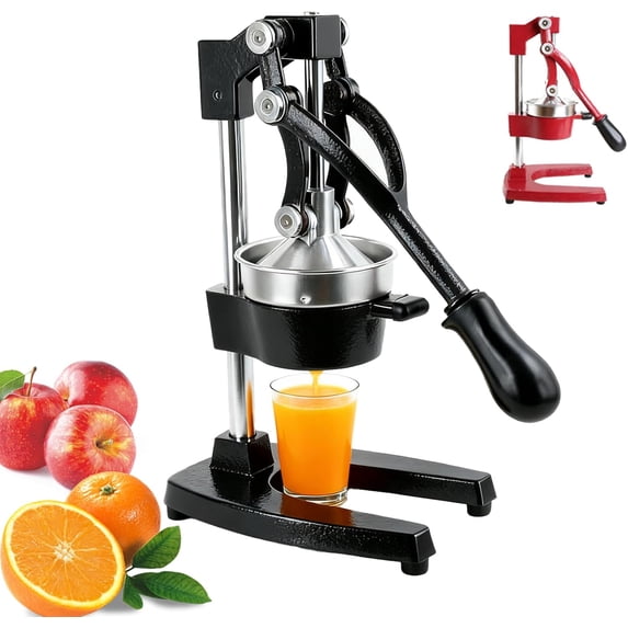 Cast Iron Juicer Citrus Press Manual Commercial Grade - Easy to Clean ...