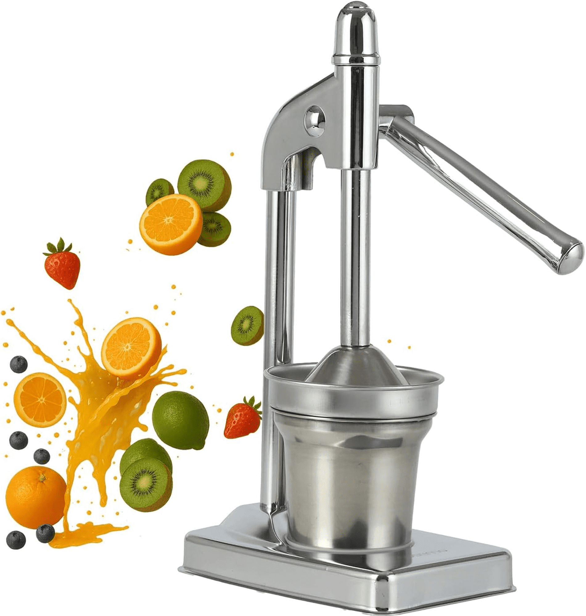 Cast Iron Juicer Hand Press, Heavy Duty Manual Citrus Juicer with ...