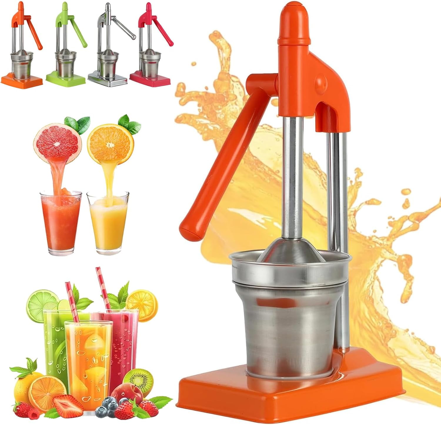 Cast Iron Juicer Hand Press, Manual Juicer Hand Press, Heavy Duty ...