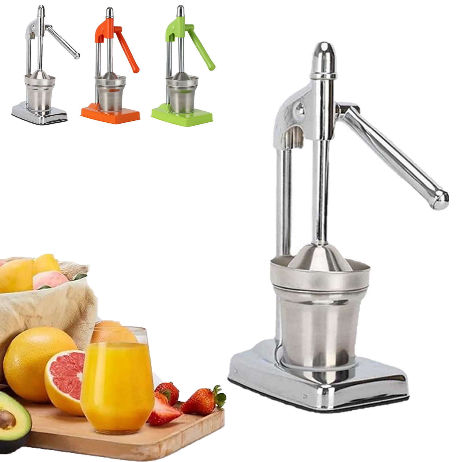 Cast Iron Juicer Hand Press, Manual Juicer Stainless Steel Lemon ...