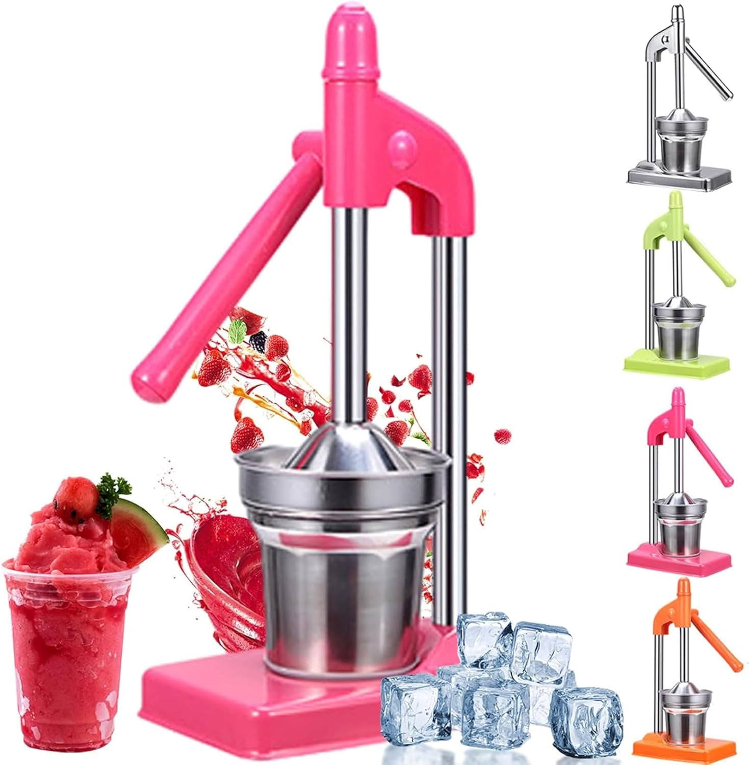 Cast Iron Juicer Hand Press, Stainless Steel Manual Juicer Hand Press ...